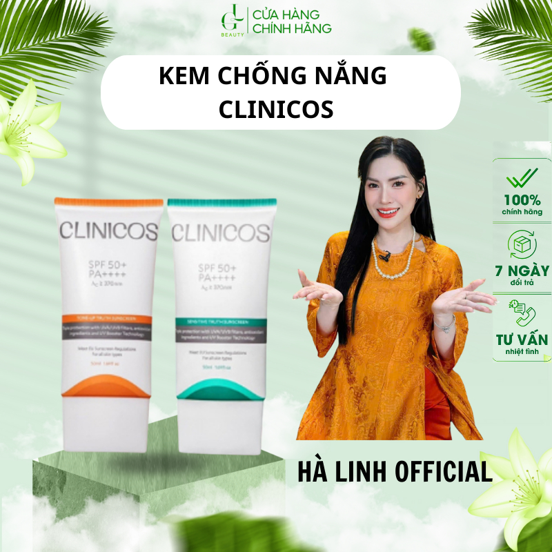Kem Chống Nắng CLINICOS Dành Cho Da Nhạy Cảm CLINICOS SENSITIVE TRUTH ...