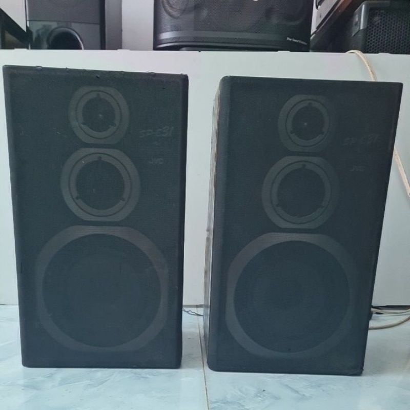 CẶP LOA JVC model : SP-E31,, 8ohm/80w , 3 ĐƯỜNG TIẾNG , BASS 1.4cm ...
