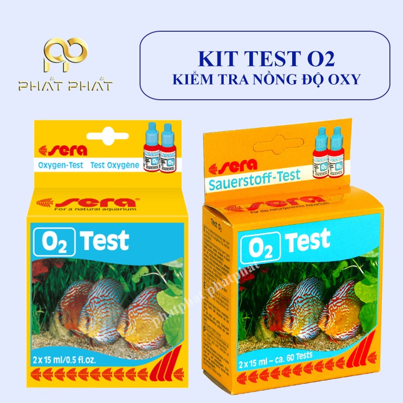 Kit test nồng đồ Oxy, bộ test O2 trong nước, kit test DO thủy sản, kiểm ...