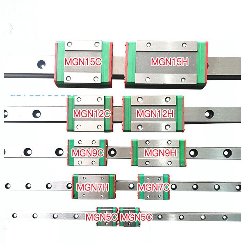 Con trượt mini HIWIN MGN ( MGN7C/9C/12C/15C7W 9H/12H/15H ) | Shopee ...