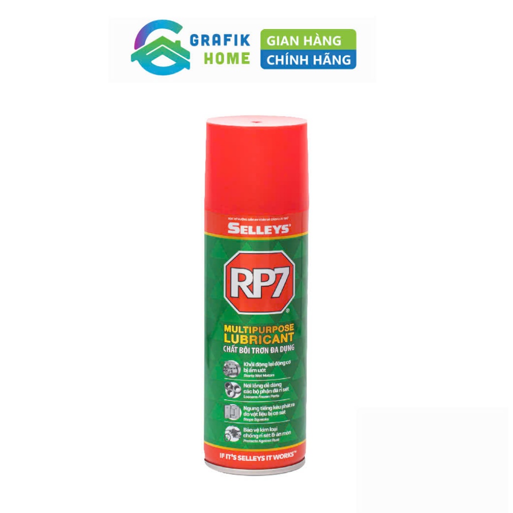 Dầu chống rỉ sét RP7 chính hãng Selleys dạng xịt chai 300g | Shopee ...