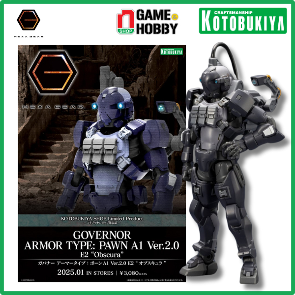 MÔ HÌNH ĐỒ CHƠI LẮP RÁP HEXA GEAR GOVERNOR ARMOR TYPE PAWN A1 VER.2.0 E2 OBSCURA - HG129 ...