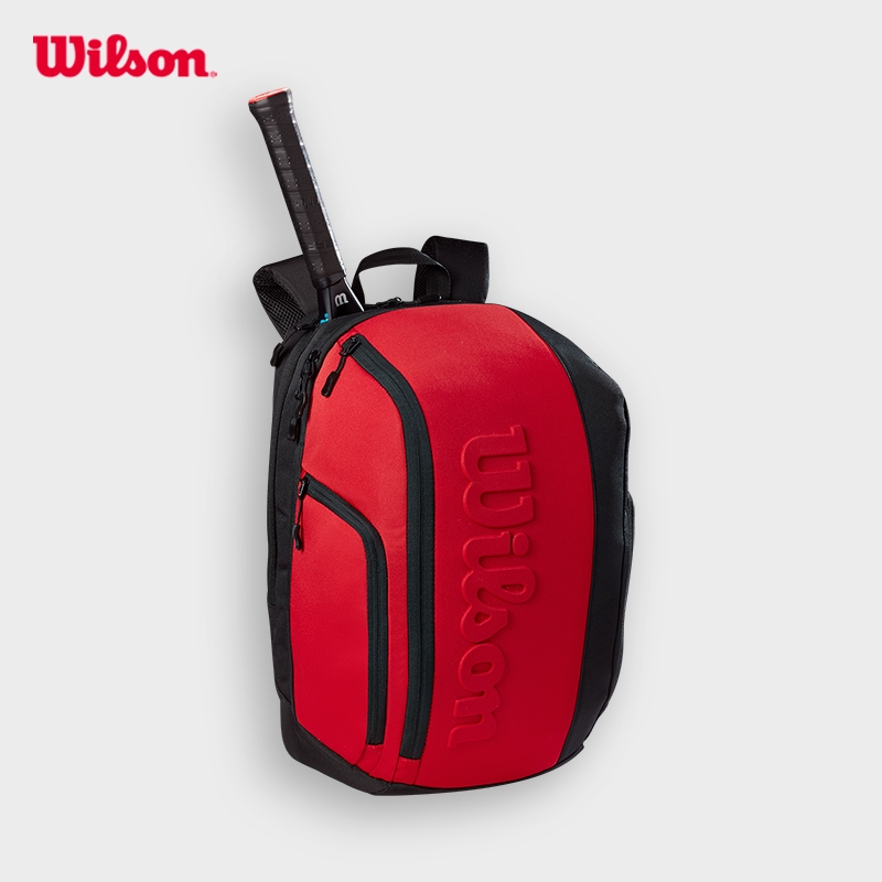 Wilson Super Tour Backpack Clash V2.0 Balo Đựng Vợt Tennis Black/Red ...