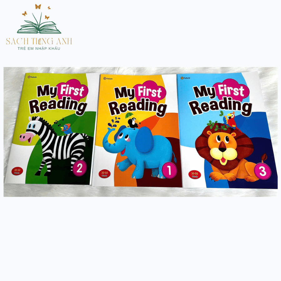 Sách - MY FIRST READING – BỘ SÁCH KHỞI ĐẦU TẬP ĐỌC CHO BÉ | Shopee Việt Nam