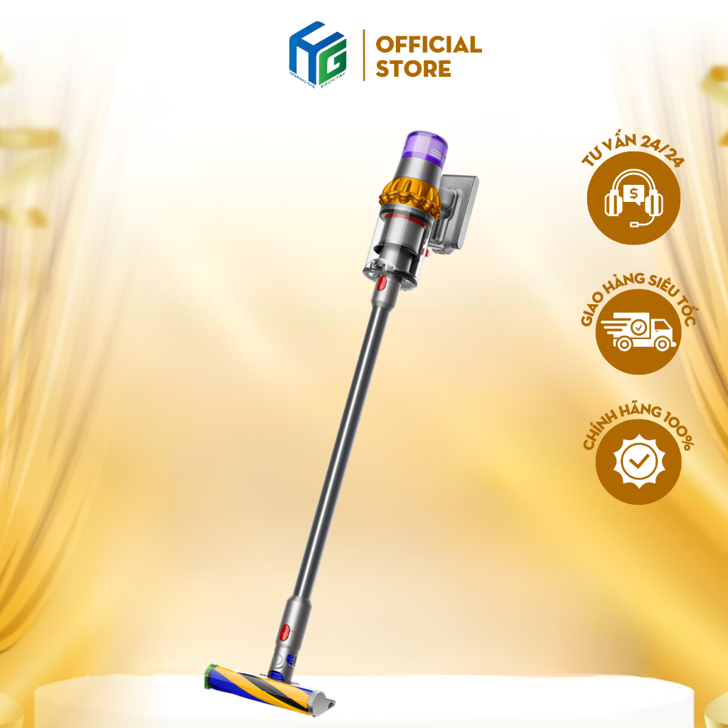 [Hoả tốc HCM] Máy Hút Bụi Dyson V15 Detect Absolute | Shopee Việt Nam