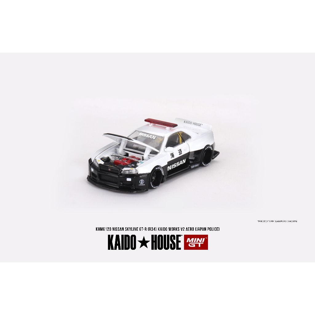 Nissan Skyline GT-R R34 Kaido Works (V2 Aero) Police | Shopee Việt Nam