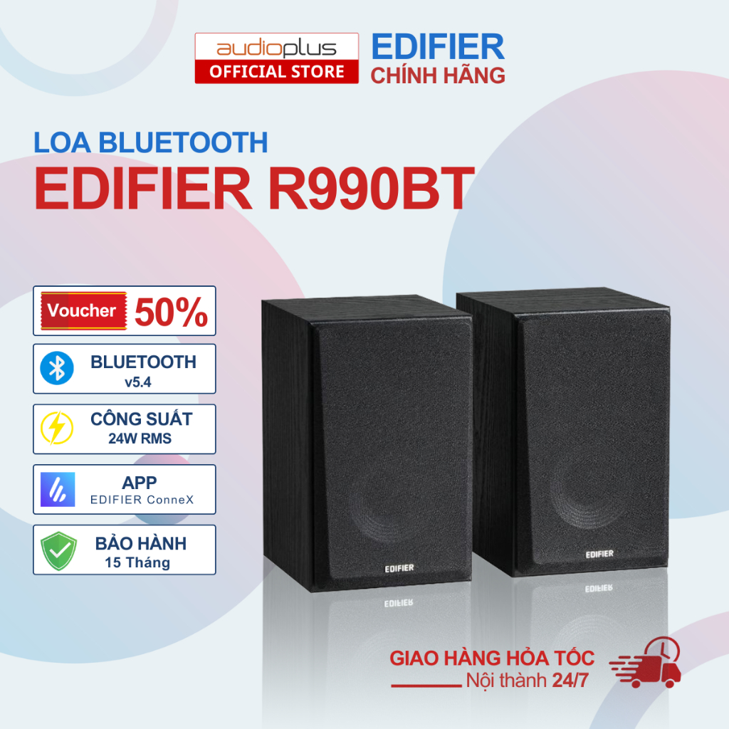 Loa bluetooth EDIFIER R990BT - Công suất 24W - Bluetooth V5.4 - Chính hãng - Bảo hành 15 tháng ...
