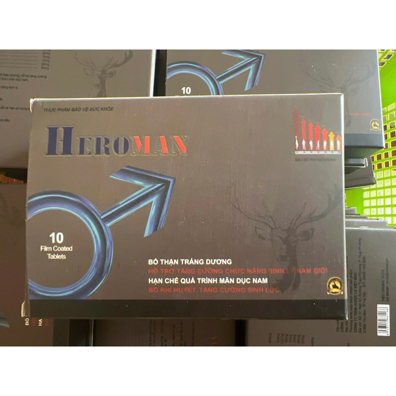Bổ thận sâm nhung Heromans | Shopee Việt Nam