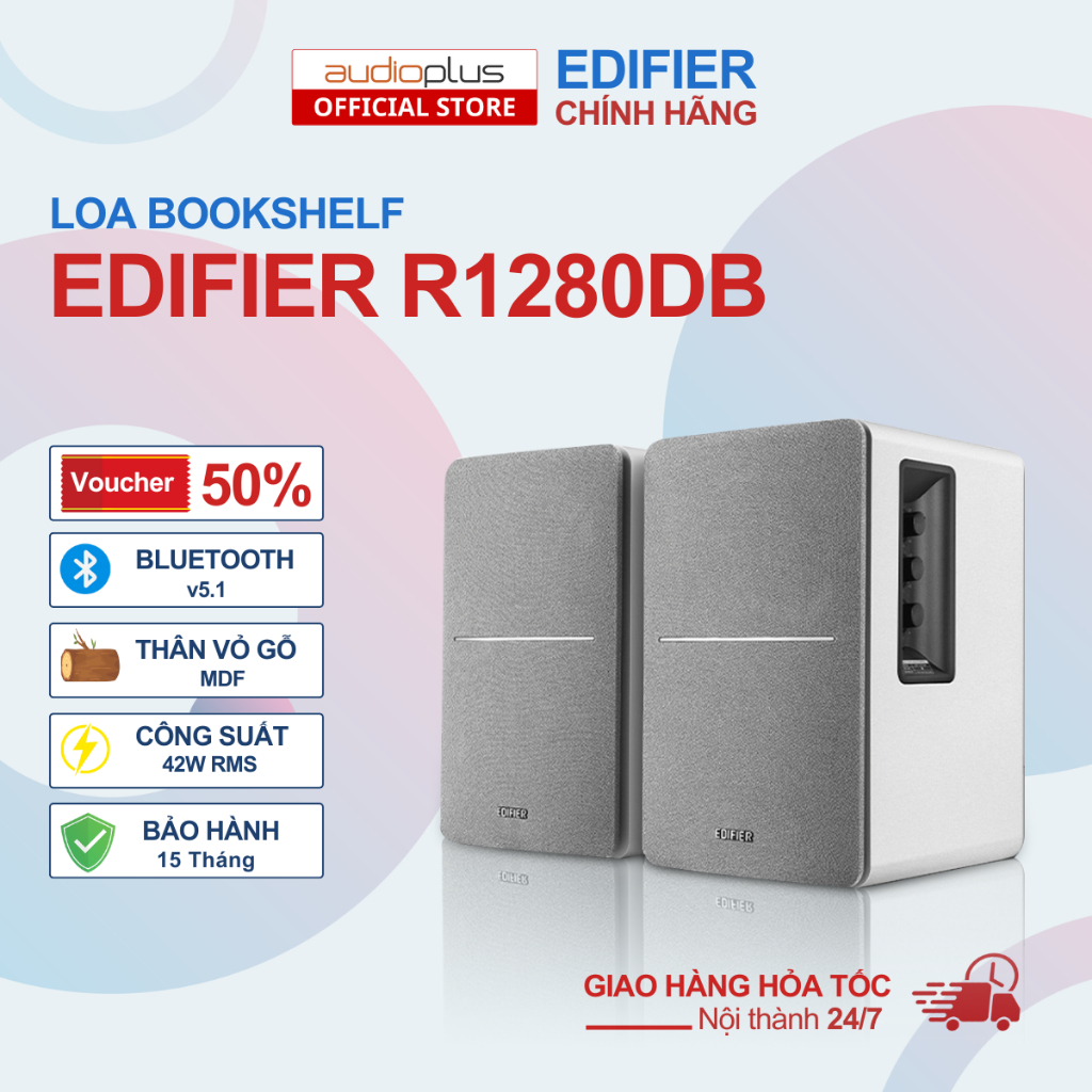 Loa bluetooth Edifier R1280DB - Công suất 42W - Điều khiển từ xa - Hàng ...