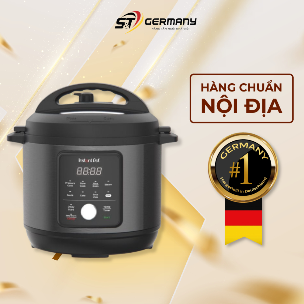 Nồi áp suất điện Instant Pot Essential 5,7 Lit 9in1 nội địa Đức, nồi áp ...
