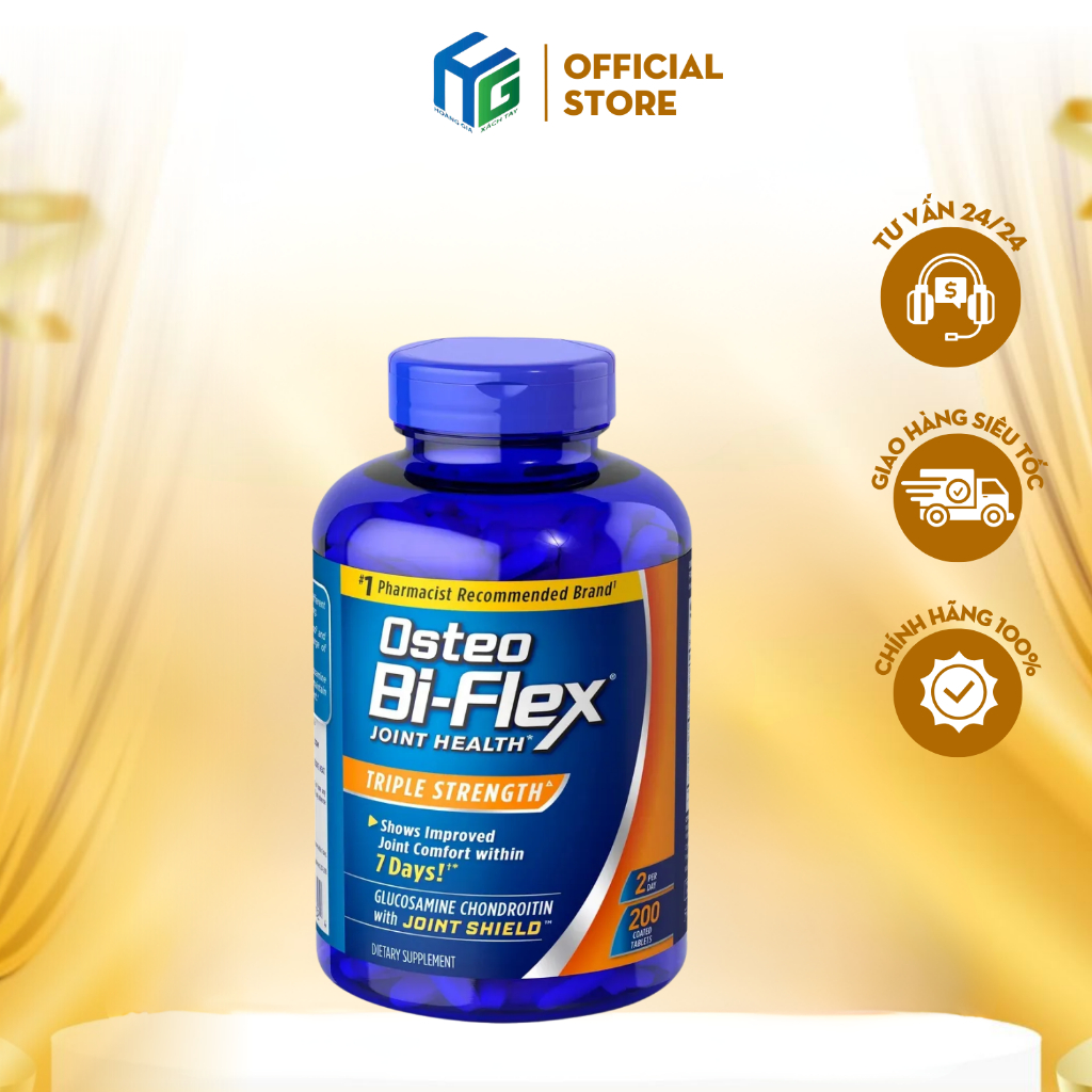 [HOẢ TỐC HCM] Viên uống bổ khớp Osteo Bi-Flex 220 Viên hàng Mỹ | Shopee ...