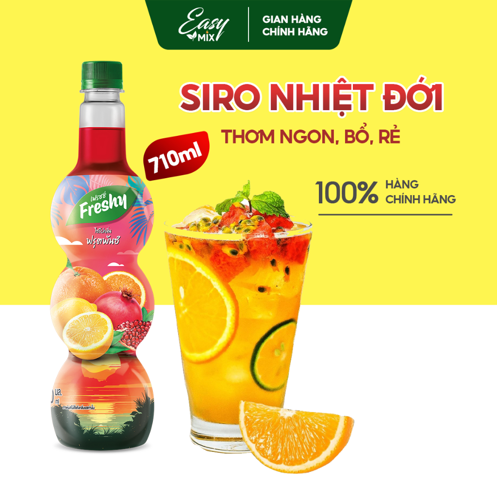 Siro Trái Cây Nhiệt Đới Freshy Tropical Fruits Syrup Nguyên Liệu Pha ...