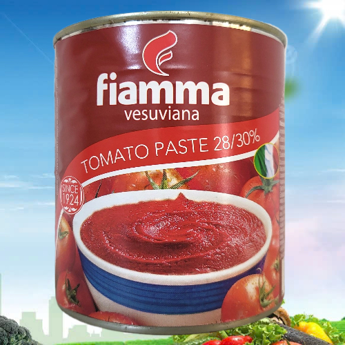 FIAMMA ++ LON LỚN 800g ++ CÀ CHUA XAY NHUYỄN VESUVIANA Tomato Paste ...