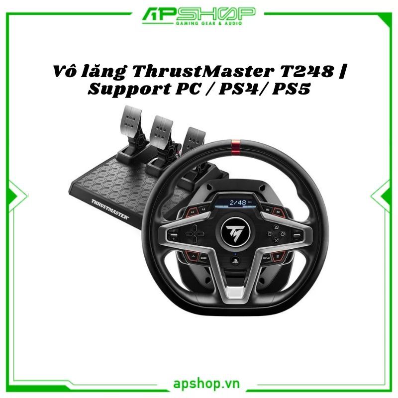 Vô lăng ThrustMaster T248 | Support PC / PS4/ PS5 | Chính hãng ...