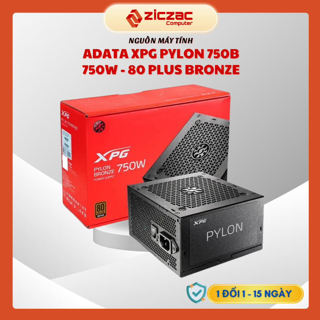 Nguồn ADATA XPG Pylon 750B 750W 80plus Bronze - Chính hãng BH 36th ...