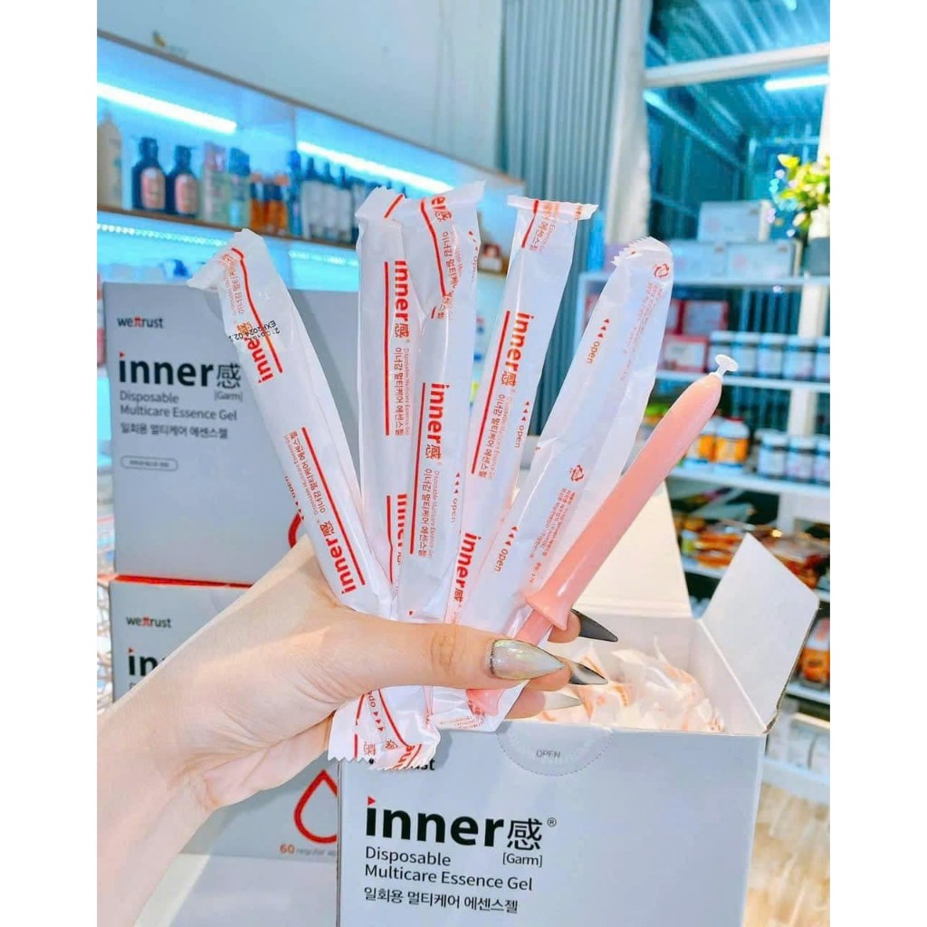 QUE ĐẶT INNER GEL , ĐŨA THẦN TÌNH YÊU ,KHÔNG CẦN KIÊNG CỮ hộp 60 ống ...