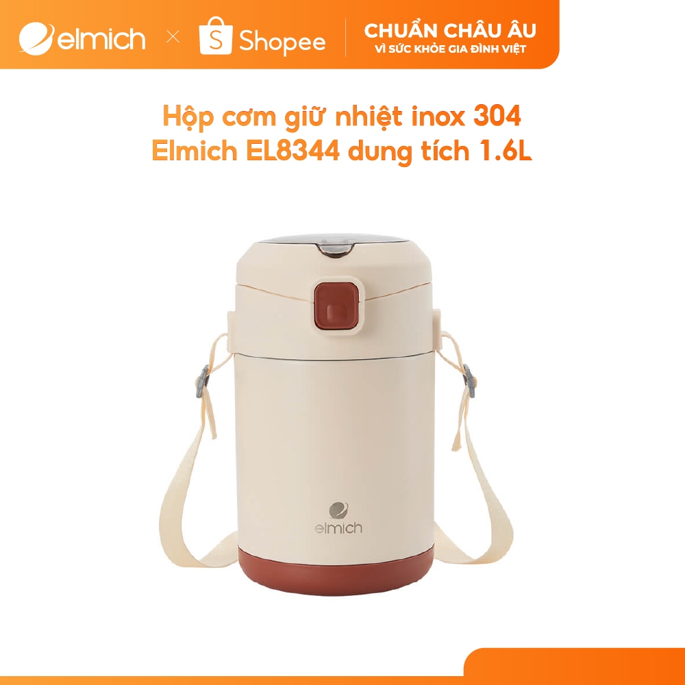 Hộp cơm giữ nhiệt inox 304 Elmich EL8344 dung tích 1.6L | Shopee Việt Nam