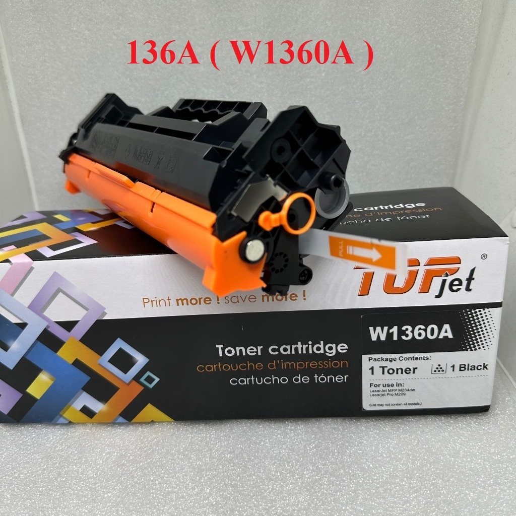 Hộp mực 136A (W1360A) 136/1360 tương thích có chíp và không chíp cho ...