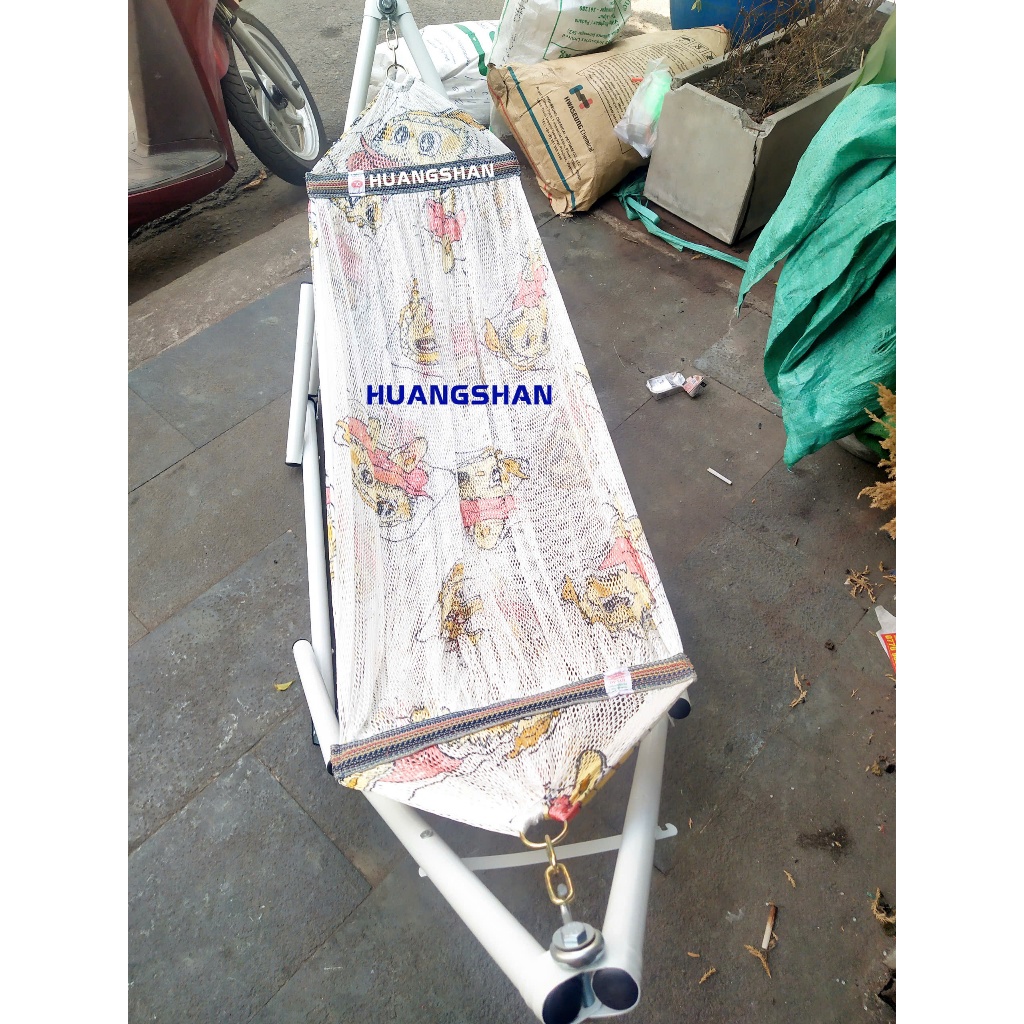 [FREESHIP] KHUNG VÕNG XẾP EM BÉ & LƯỚI VÕNG LOẠI ĐẸP, ỐNG SẮT LỚN Φ32 ...