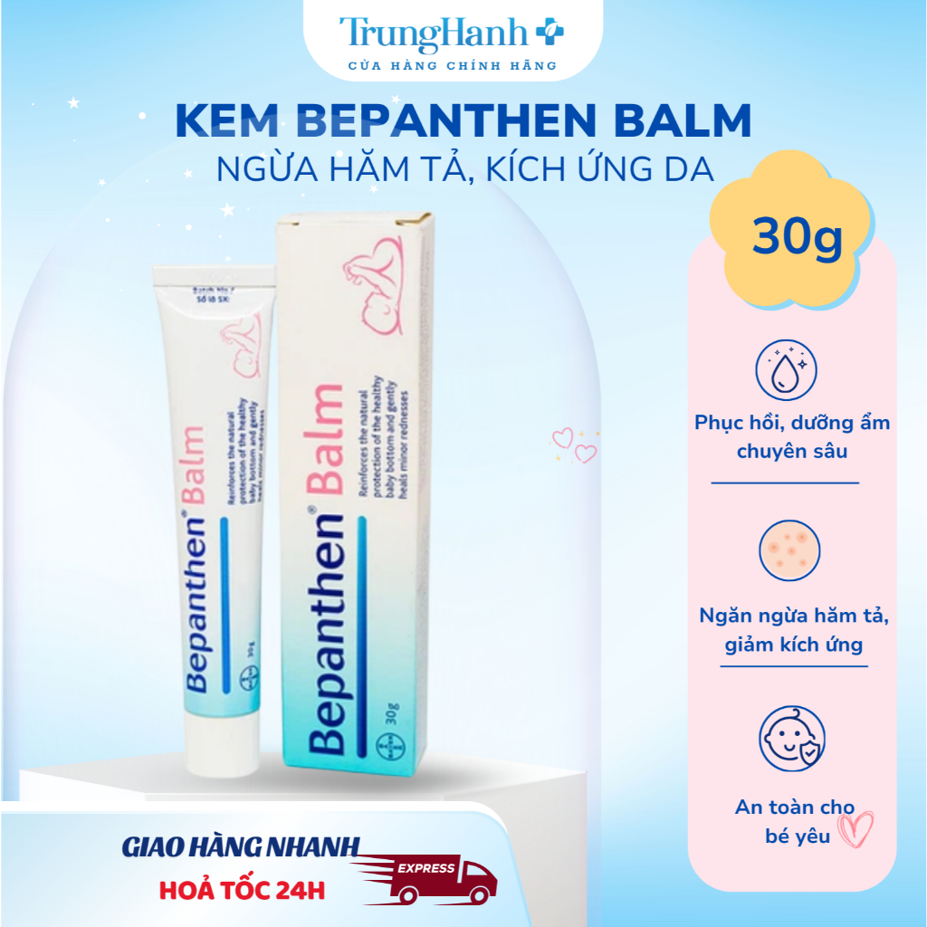Kem Bôi Ngoài Da Bepanthen Balm Bayer Phòng Ngừa Hăm Tã, Dưỡng Ẩm Cho ...