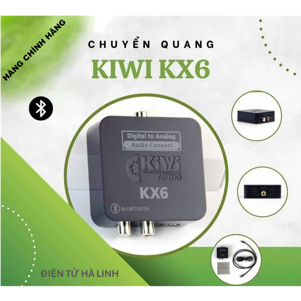[Chính Hãng] Bộ chuyển đổi âm thanh Optical Kiwi KX6 Chính Hãng, hỗ trợ ...