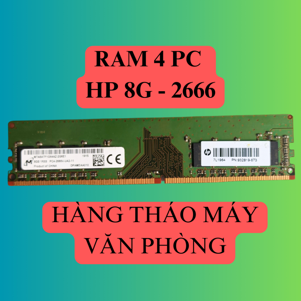 Ram DDR4 8gb, 4gb bus 2666, 2400, ram zin máy đồng bộ Ram chính hãng ...