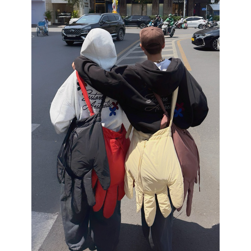 Túi Bàn Tay Khổng Lồ - Túi Vải Dù Phong Cách Độc Lạ Unisex Streetwear ...