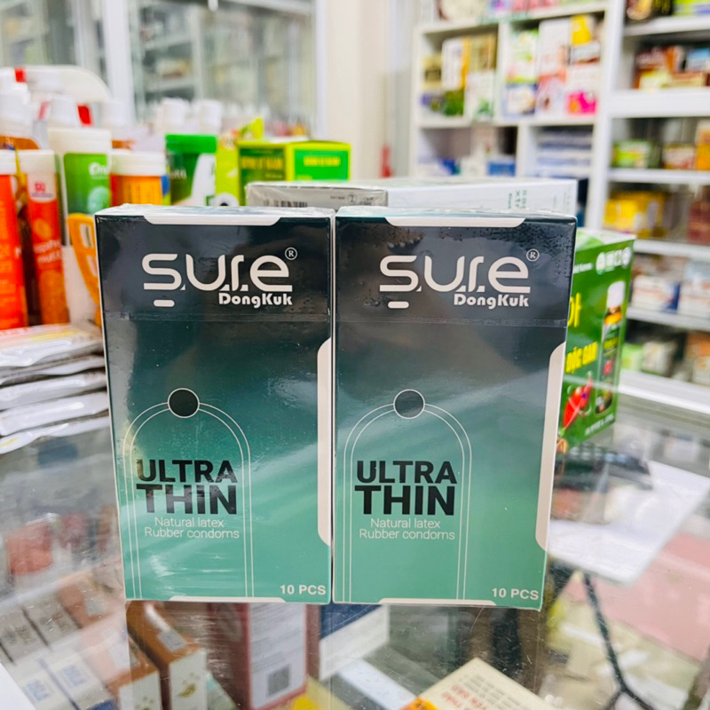 Bao cao su siêu mỏng Sure Ultra Thin - Siêu mỏng, chân thật, thoải mái ...