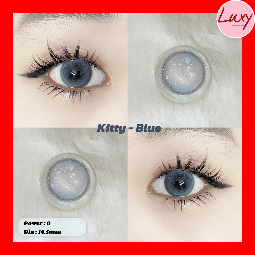 (Giá 1 chiếc) KITTY LUXY LENS Bl 14.5mm Hàn Quốc, Cam Kết Chất Lượng ...