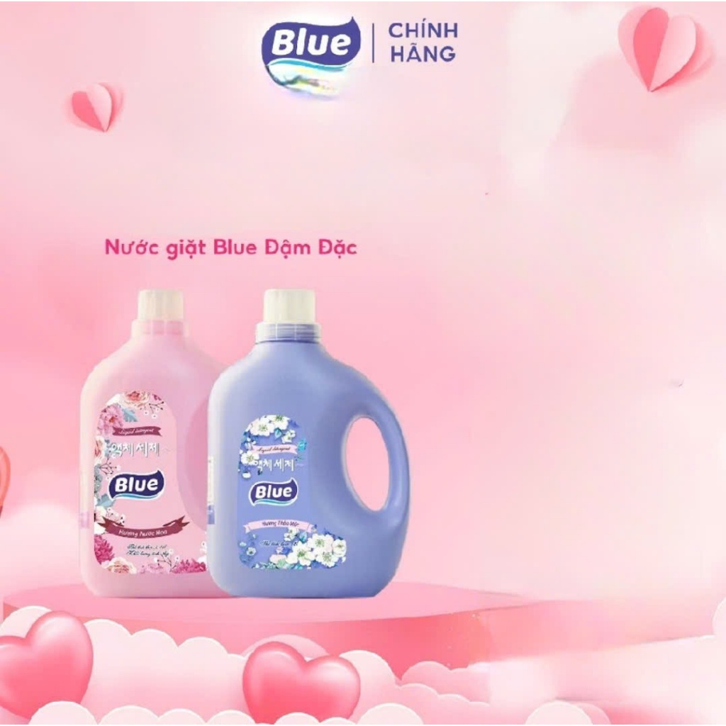 Thùng 4 Can Nước Giặt Blue Đậm Đặc Hương Thảo Mộc Và Nước Hoa - Công ...
