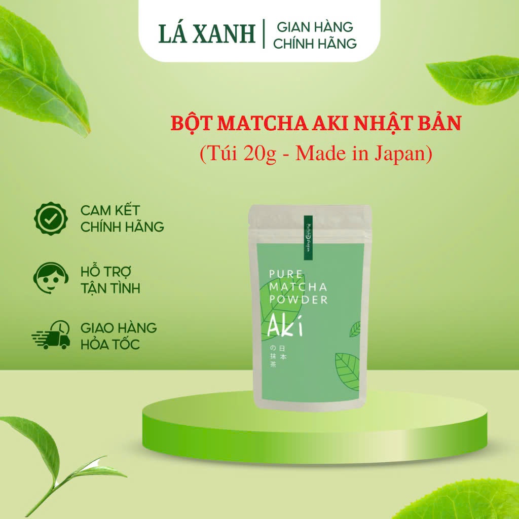 Matcha aki 20g, matcha aki nhập khẩu Nhật Bản | Shopee Việt Nam