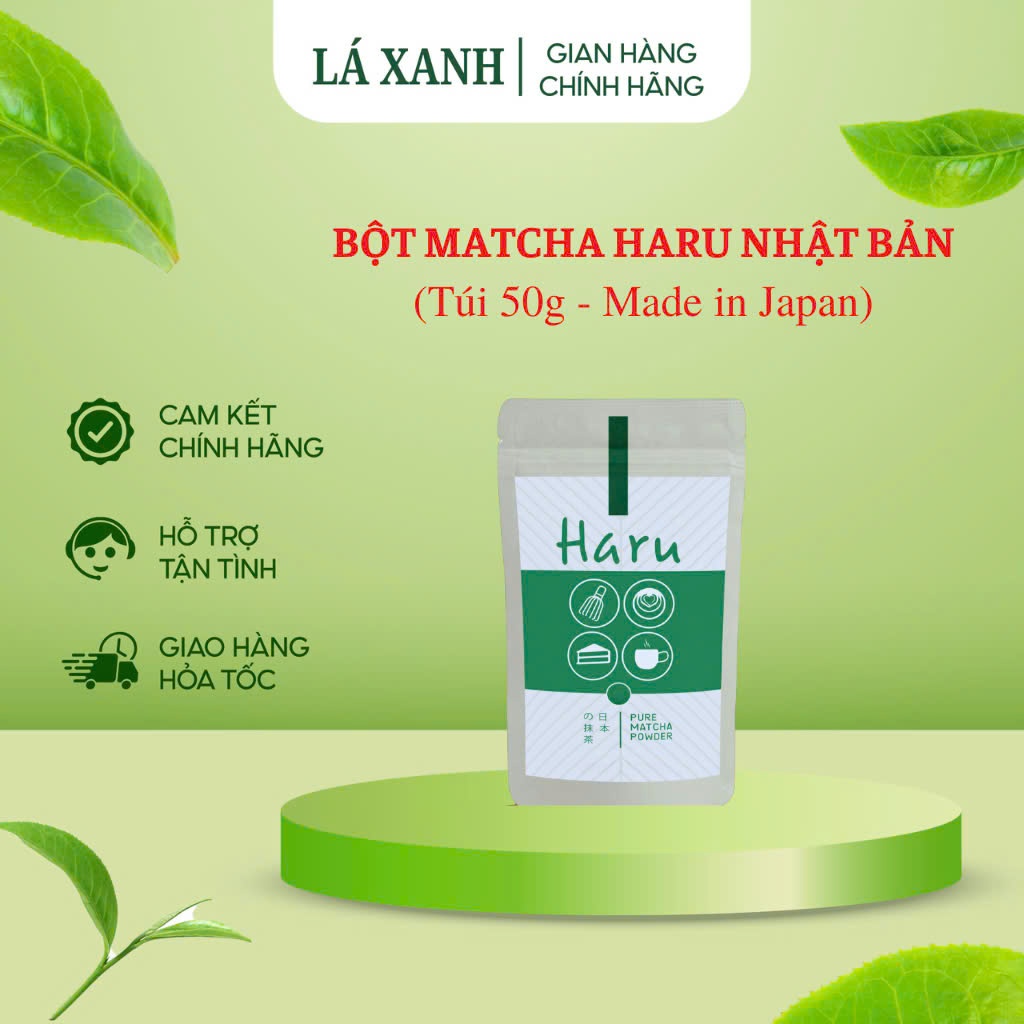 Matcha haru 50g, matcha haru nhập khẩu Nhật Bản | Shopee Việt Nam