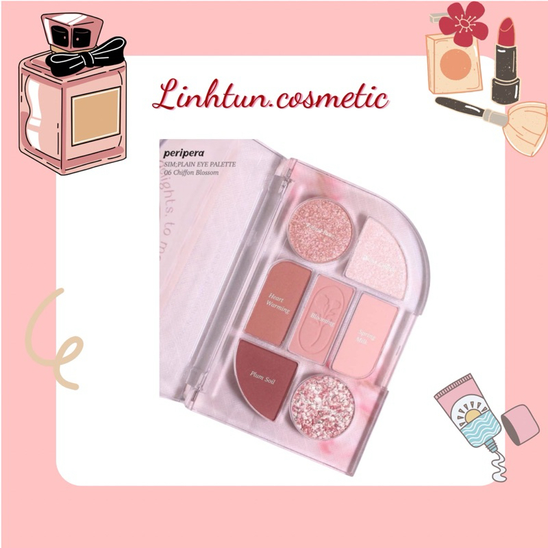 Bảng mắt Peripera 7 ô Simplain | Shopee Việt Nam
