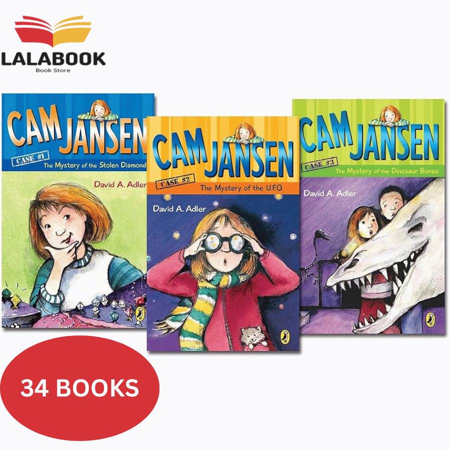 Sách - Cam Jansen Series 34 quyển sách nhập đẹp | Shopee Việt Nam