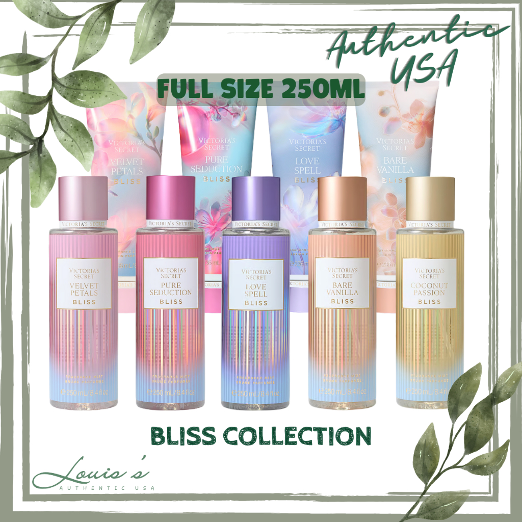 [ FULL ] BST Bliss VELVET PETALS PURE SPELL BARE VANILLA COCONUT ...