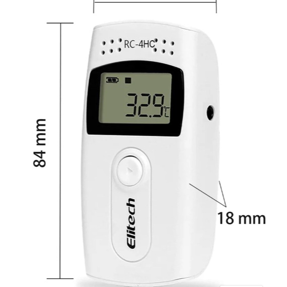 NHIỆT ẨM KẾ, NHIỆT ẨM KẾ TỰ GHI ELITECH RC-4HC, KÈM DỊCH VỤ HIỆU CHUẨN | Shopee Việt Nam