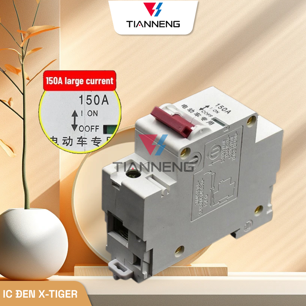 Attomat, Cầu dao xe điện CB 150a cho điện công nghiệp xe điện công suất ...