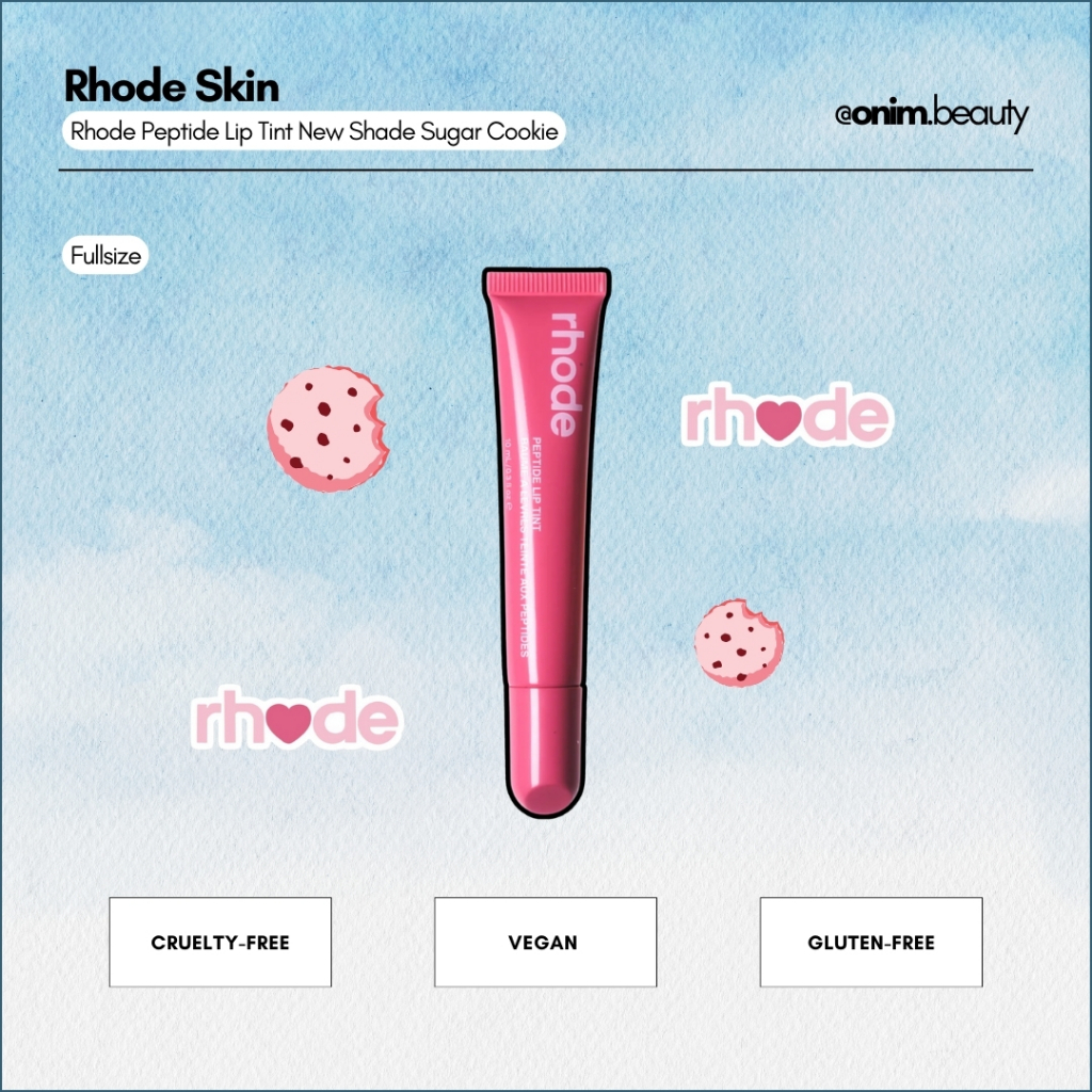 [𝐀𝐮𝐭𝐡-𝐁𝐢𝐥𝐥 𝐔𝐒] Son dưỡng có màu Rhode Peptide Lip Tint Sugar Cookies ...