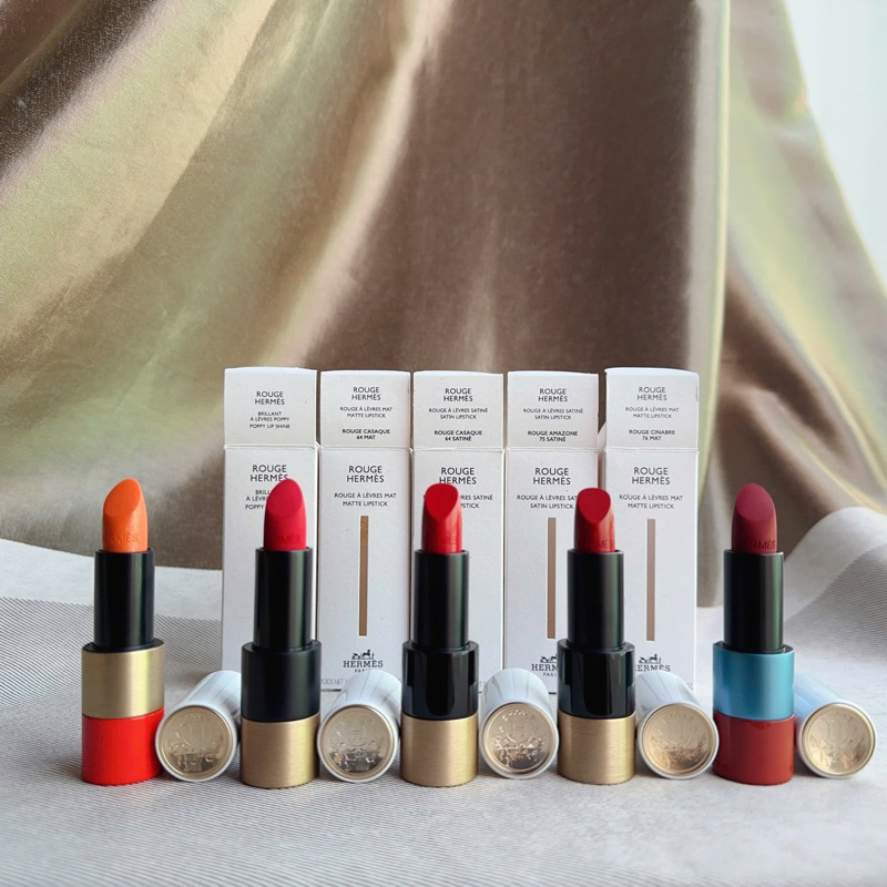 Son Hermes Rouge Satin/ Matte nhiều màu Fullbox | Shopee Việt Nam