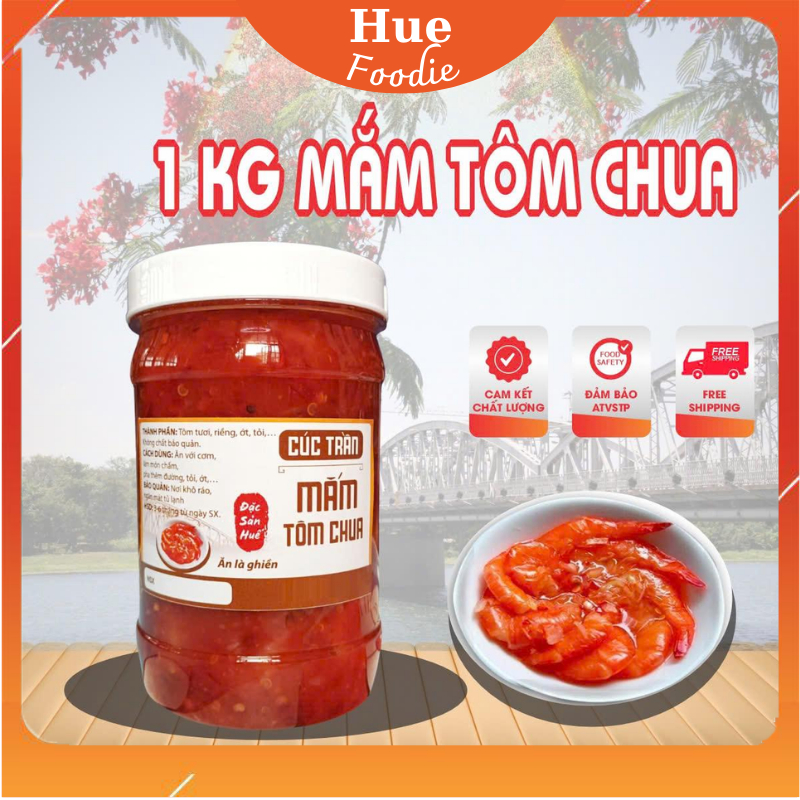 1 kg Mắm tôm chua Huế ,tôm chua Loại đặc biệt Thơm Ngon Đặc Sản Huế Hủ ...