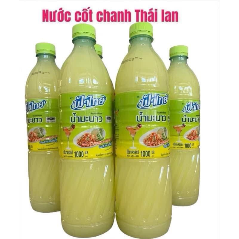 Combo 6 chai nước cốt chanh Fathai Thái lan (chai 1000ml ) | Shopee ...