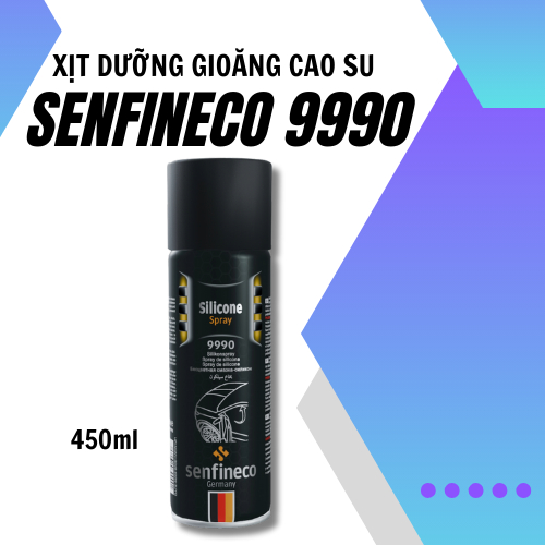 Xịt dưỡng gioăng cao su bôi trơn gioăng, chống kẹt cửa kính ô tô ...