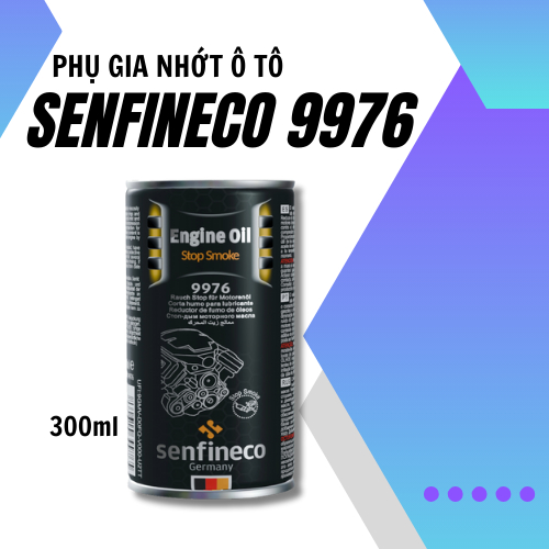 Phụ gia nhớt tăng chất lượng Senfineco 9976/9910 Engine Oil Stop Smoke ...