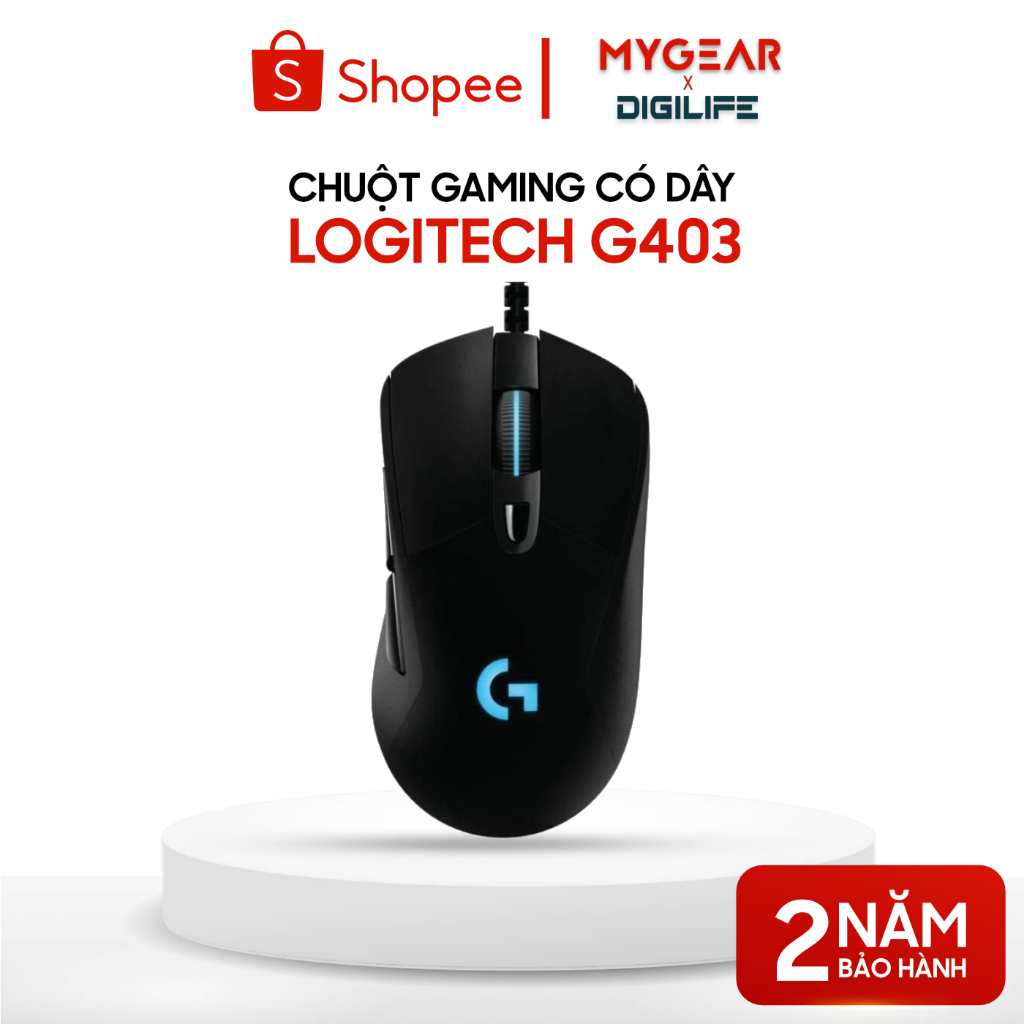 Chuột Gaming Logitech G403 Hero RGB Công Thái Học - New Chính Hãng ...