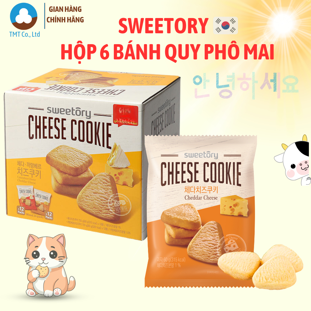 Hộp 6 gói bánh quy Sweetory nhập khẩu Hàn Quốc | Shopee Việt Nam