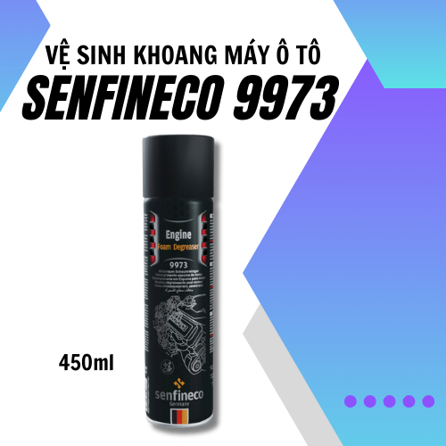 Dung dịch vệ sinh khoang máy ô tô [SENFINECO 9973] Engine Foam ...