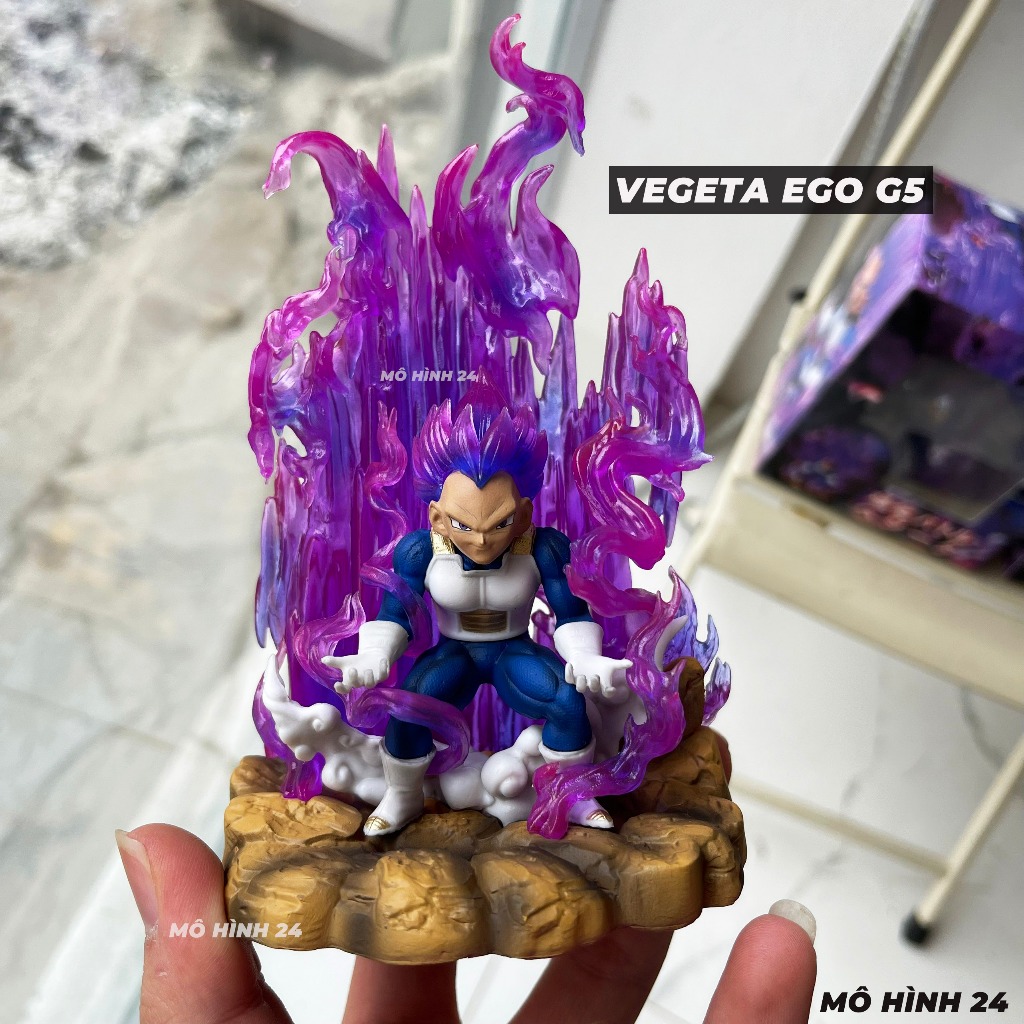 Mô hình nhân vật Vegeta chibi Ego G5 bản ngã hoàng tử saiyan ca đích ...