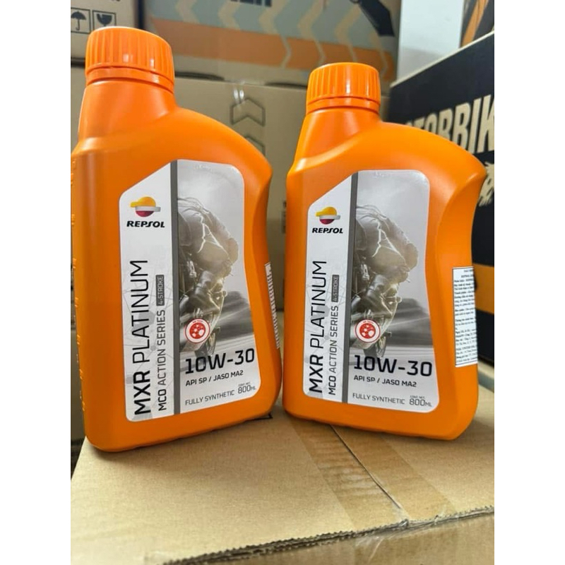 Repsol 10w30 MA2 ( xe số ) API: SP dung tích: 800ml / Repsol 10w30 MA2 ...