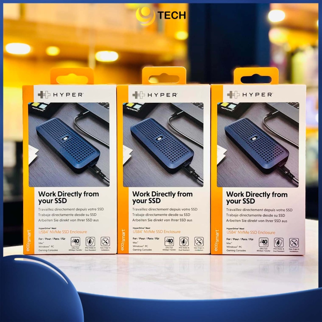 Box ổ cứng SSD Hyperdrive Next USB4 NVME SSD Enclosure, tốc độ 40Gbps ...
