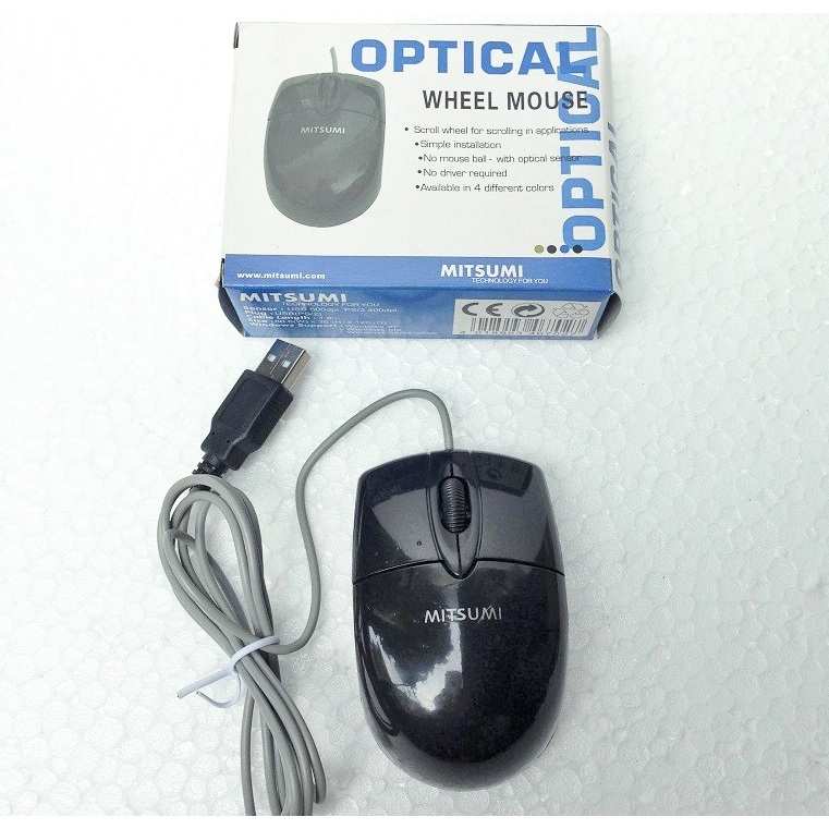 Chuột Vi Tính MITSUMI Có Dây Kết Nối USB Mitsumi Optical Mouse | Shopee ...